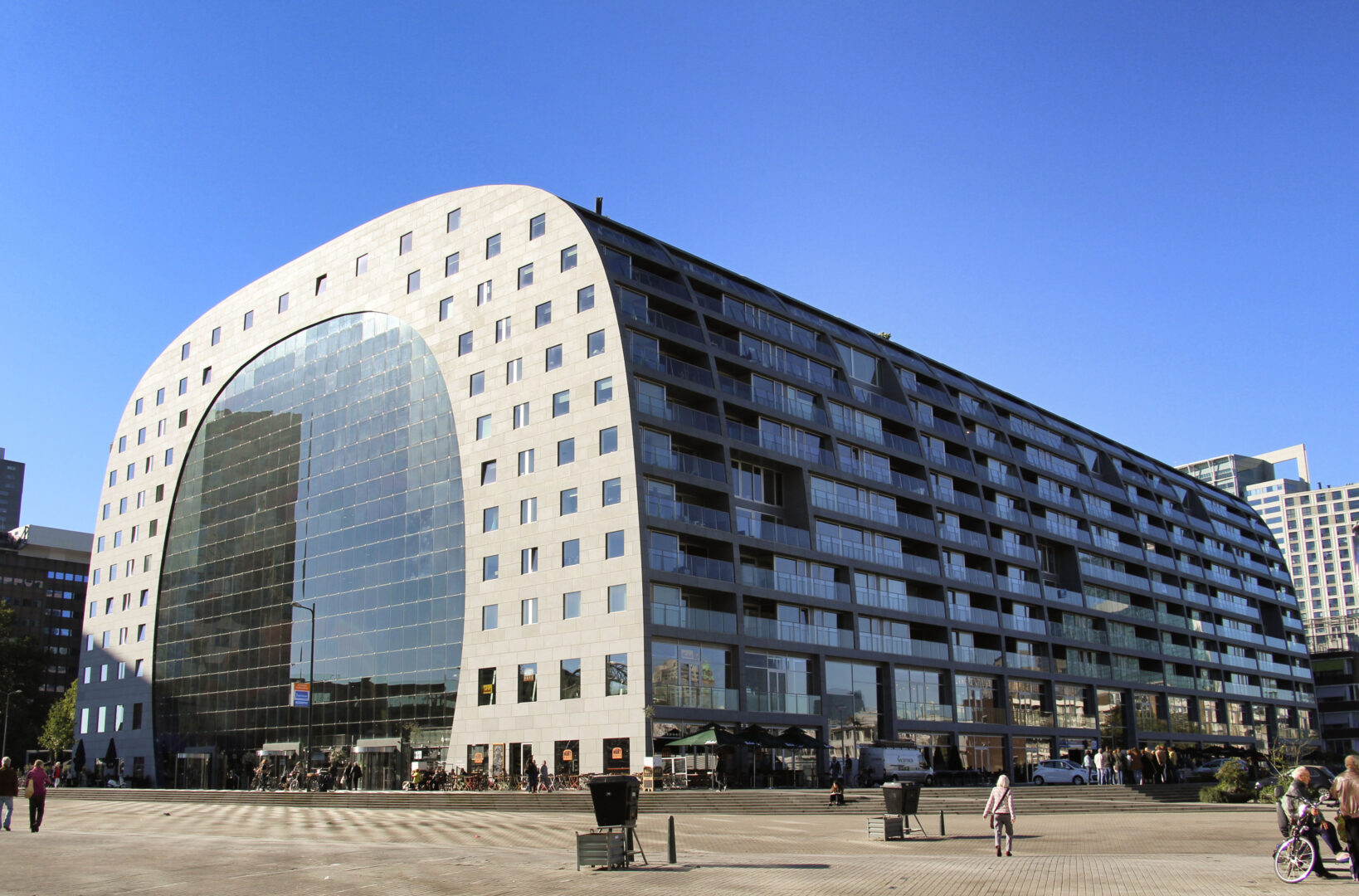 Markthal Rotterdam. Europe's largest covered market