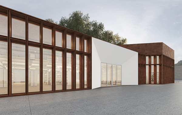 Finish for STACBOND composite panel | West corten sense
