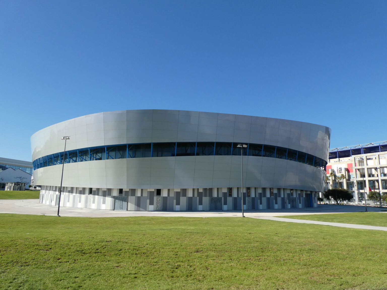 arena olimpic hall | proyecto con panel composite STACBON