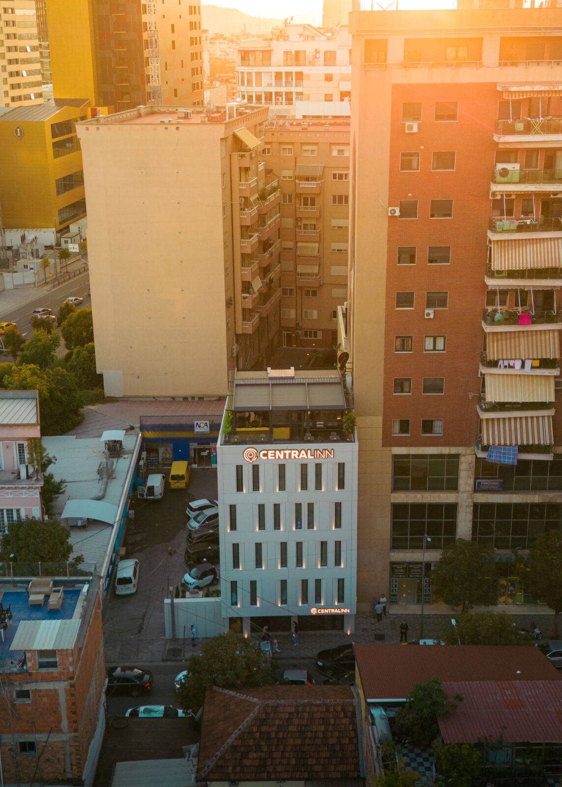 Central Inn Hotel | façade using STACBOND ACP cladding