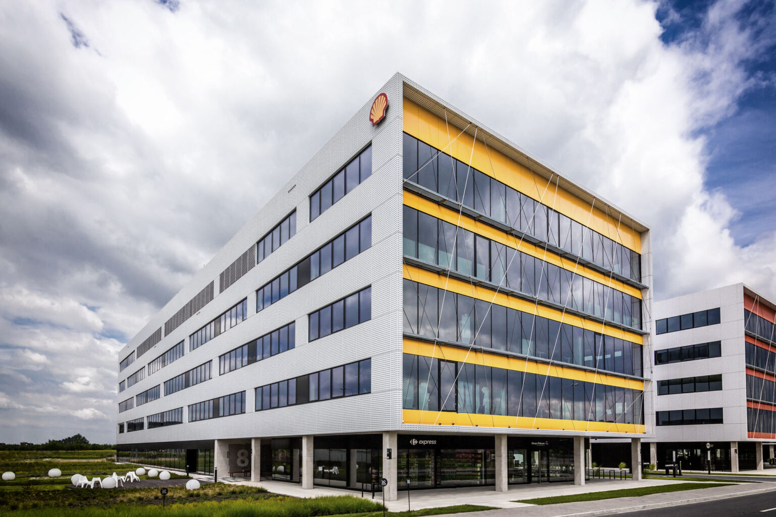 Shell Offices | façade using STACBOND acp cladding