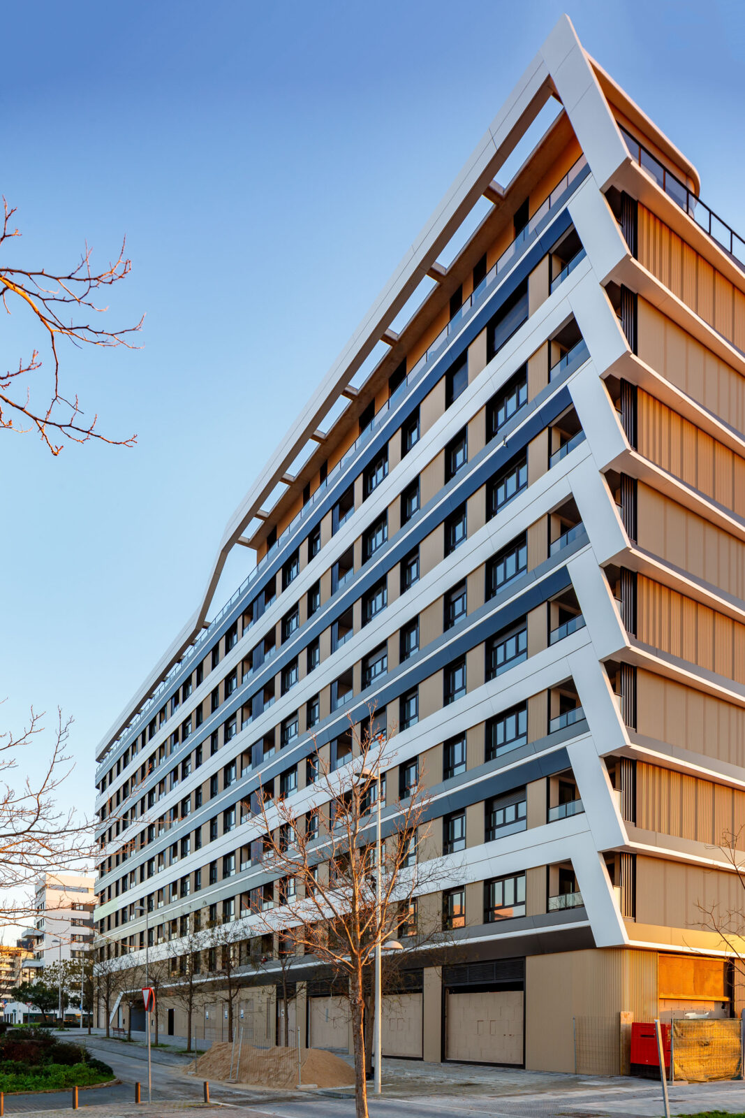 skypark valdebebas | proyecto con panel composite STACBOND