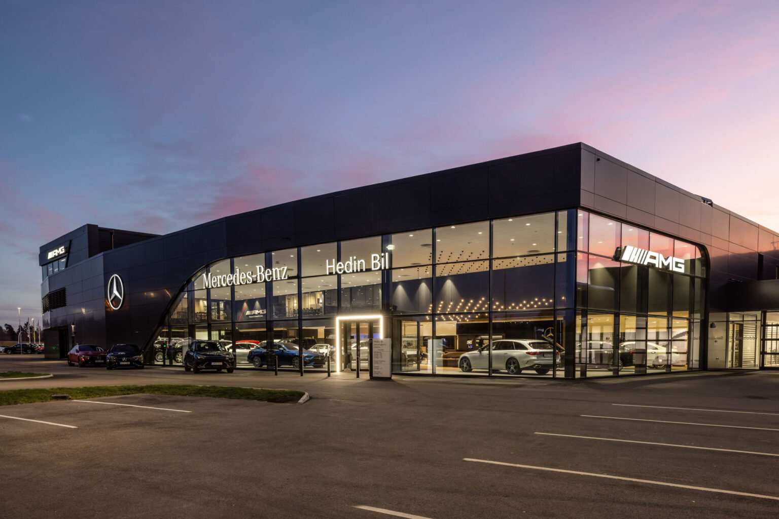 Hedin Automotive Mercedes-Benz Linköping - STACBOND